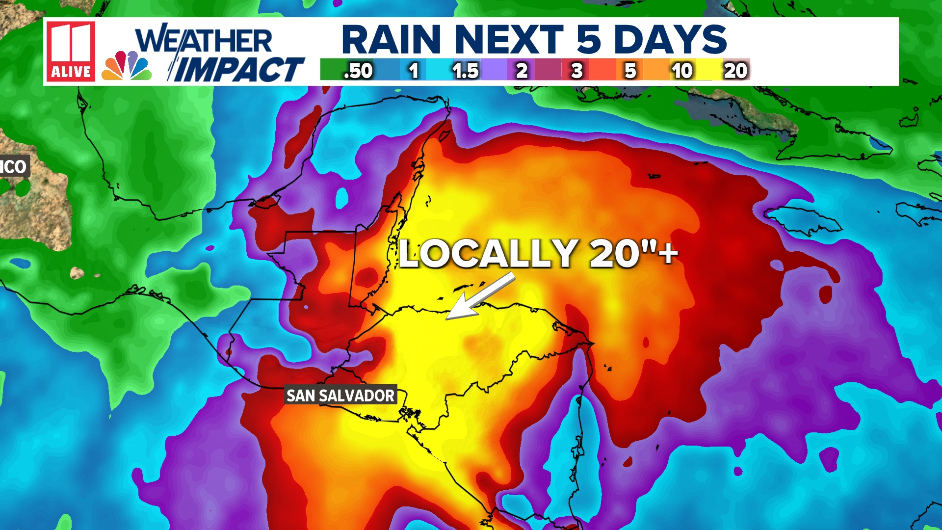 Tropical Storm Sara updates | Track and Models | 11alive.com