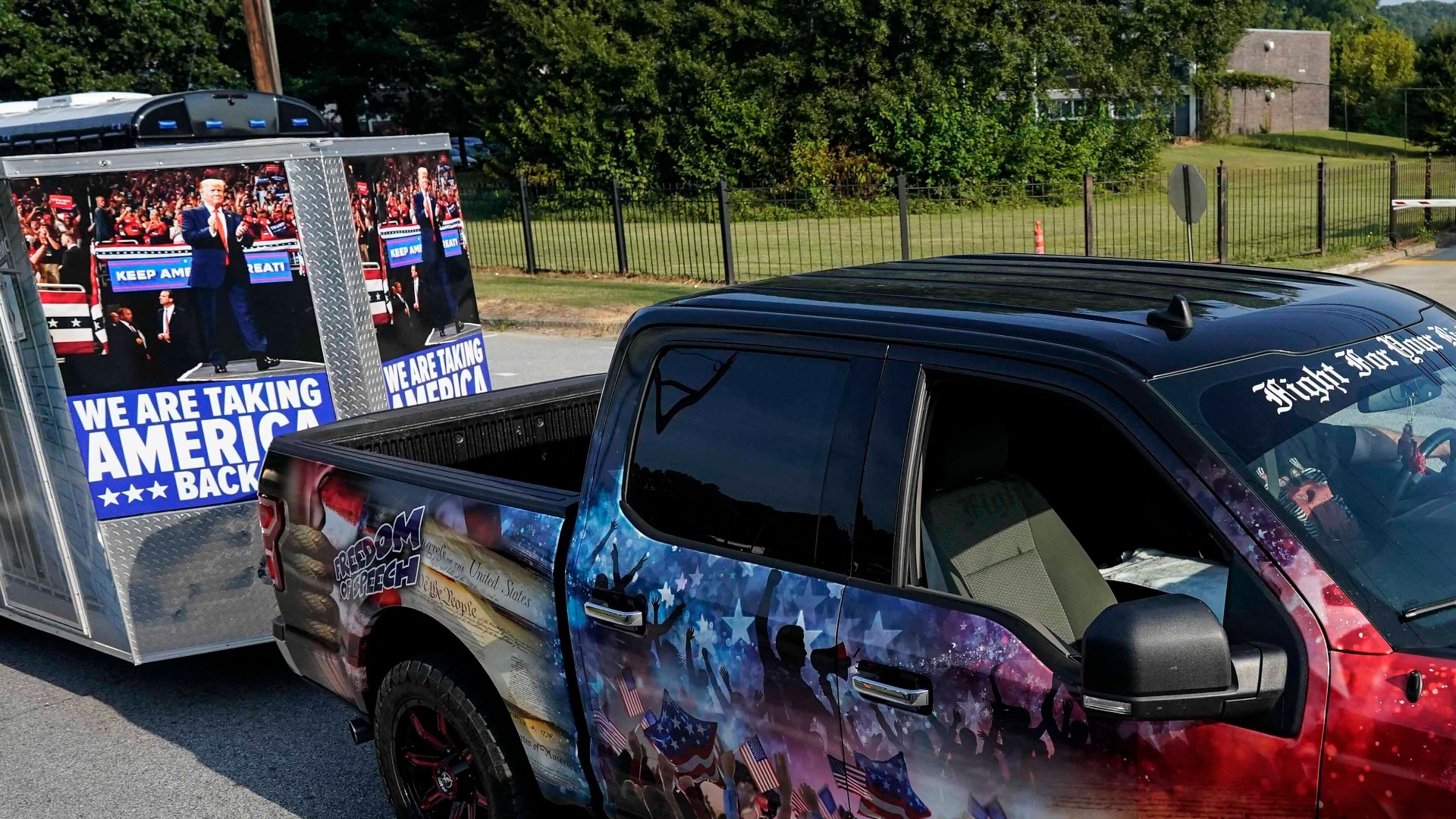 Photos | Trump protest in Atlanta; Georgia election case | 11alive.com