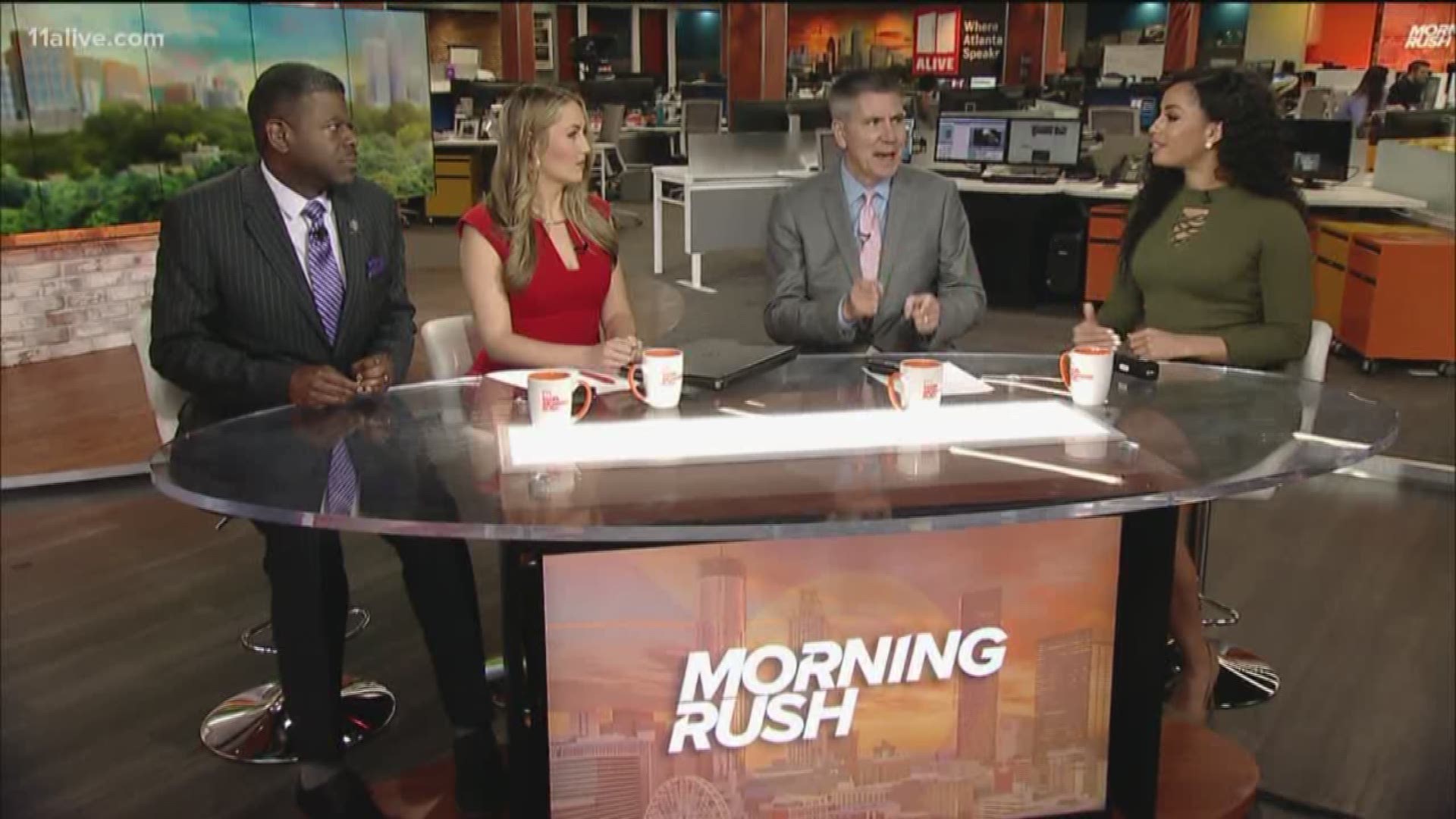 Morning Rush anchors discuss sports events potentially being played ...