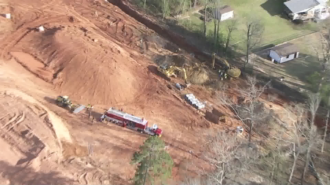 Trench collapse in Powder Springs | 11alive.com