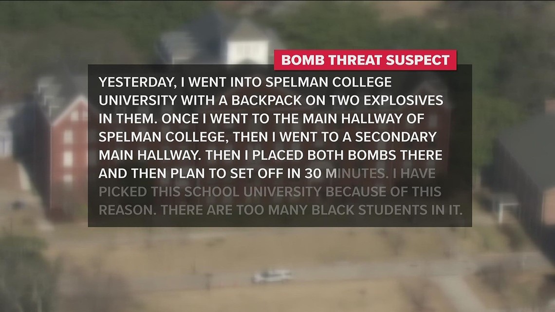 Atlanta Police release recording of reported Spelman bomb threat ...