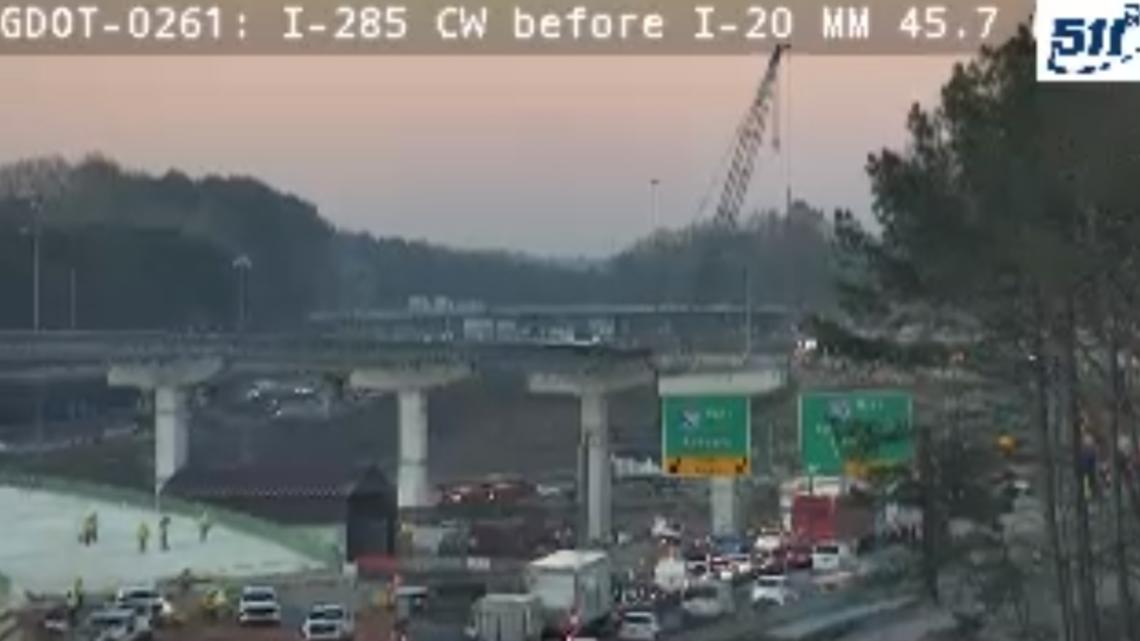 Atlanta traffic now I 285 to I 20 ramp closed by crash | 11alive.com