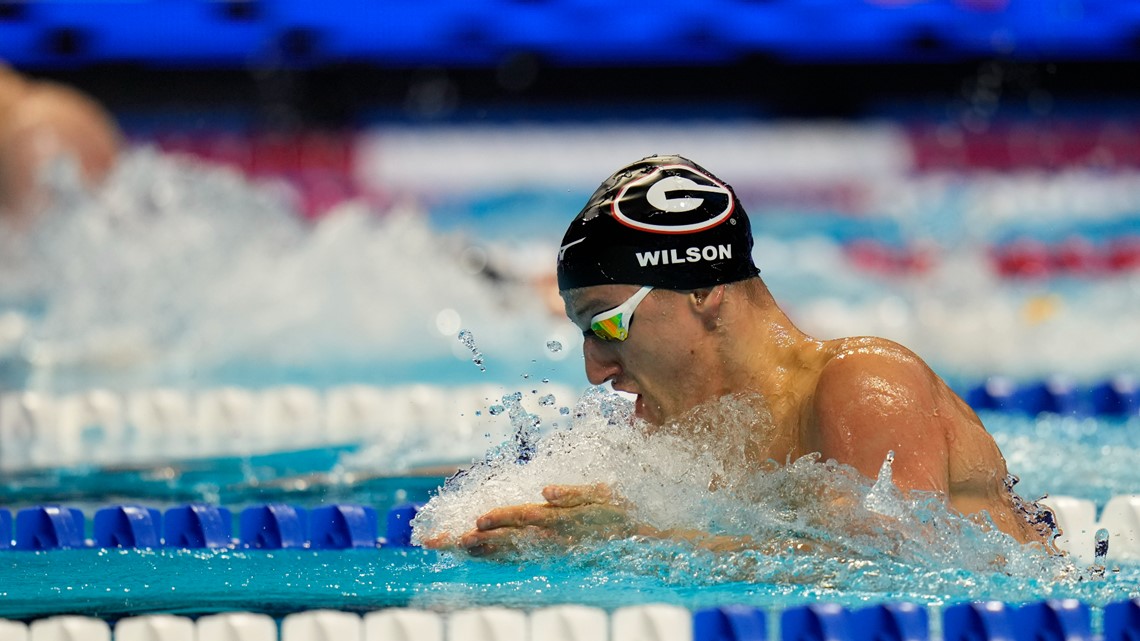 Olympic Team USA's Andrew Wilson makes swimming history | 11alive.com