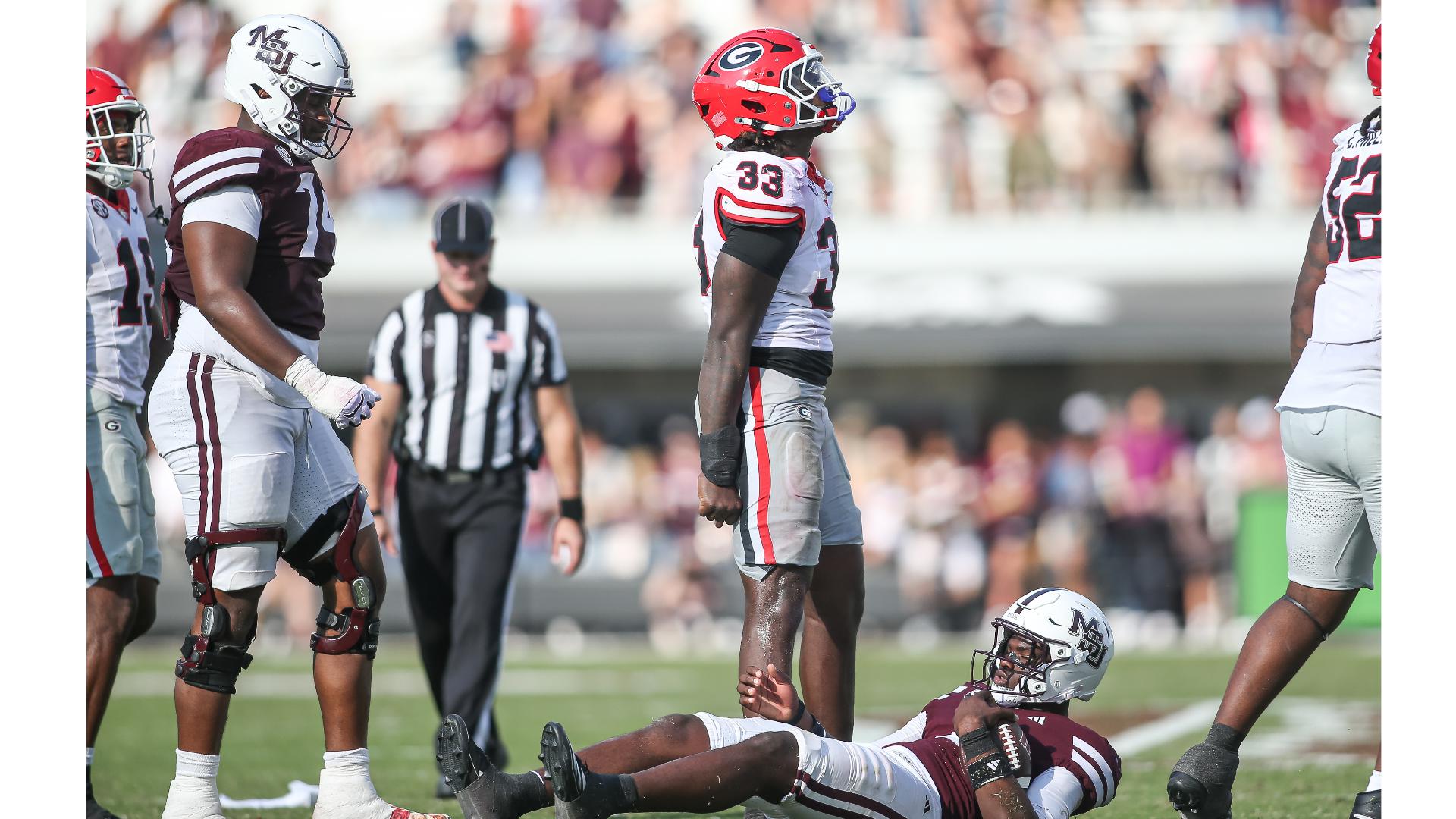 UGA stands put after thrashing Mississippi State, Georgia Tech rises ...