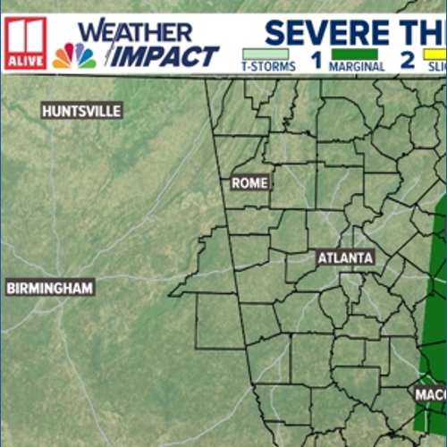 Heavy rain, storms expected in metro Atlanta, Georgia on Sept. 25 ...