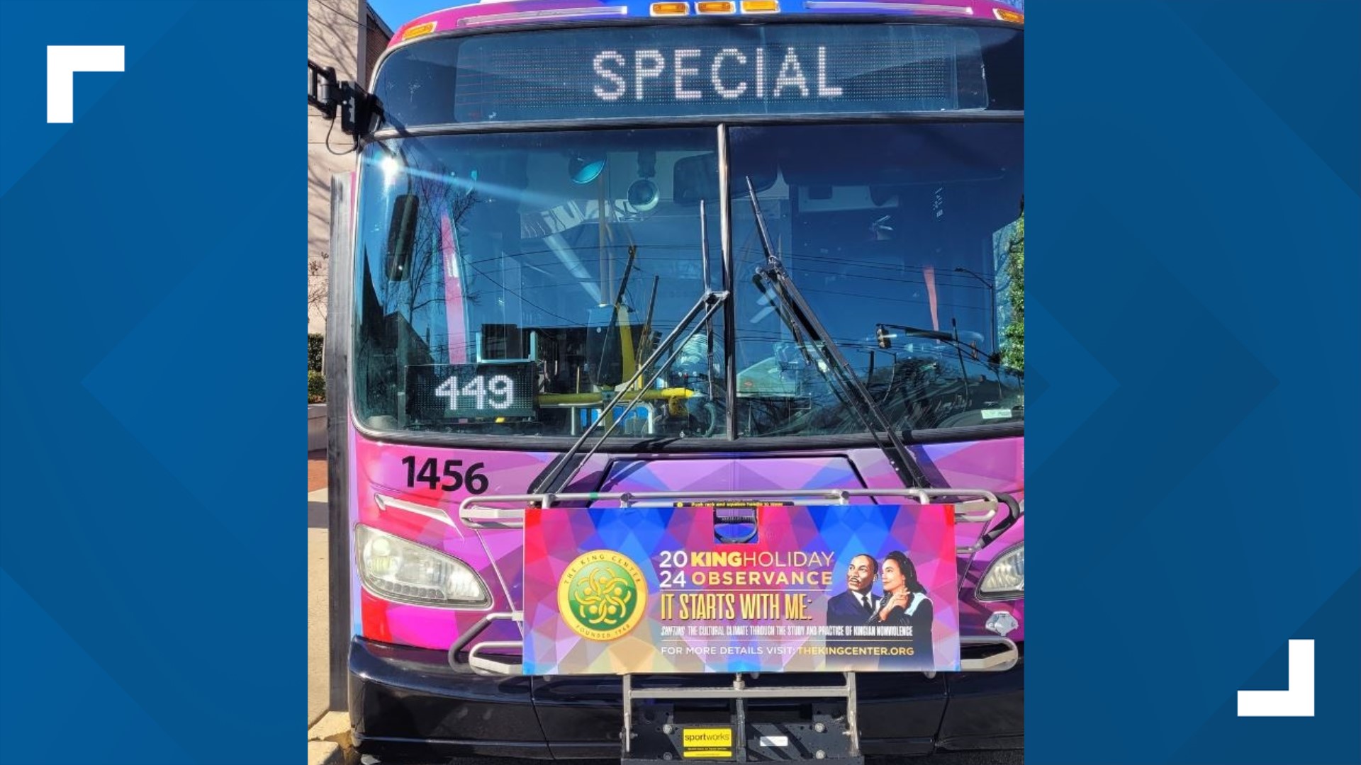 New MLK MARTA bus unveiled for King Holiday | 11alive.com