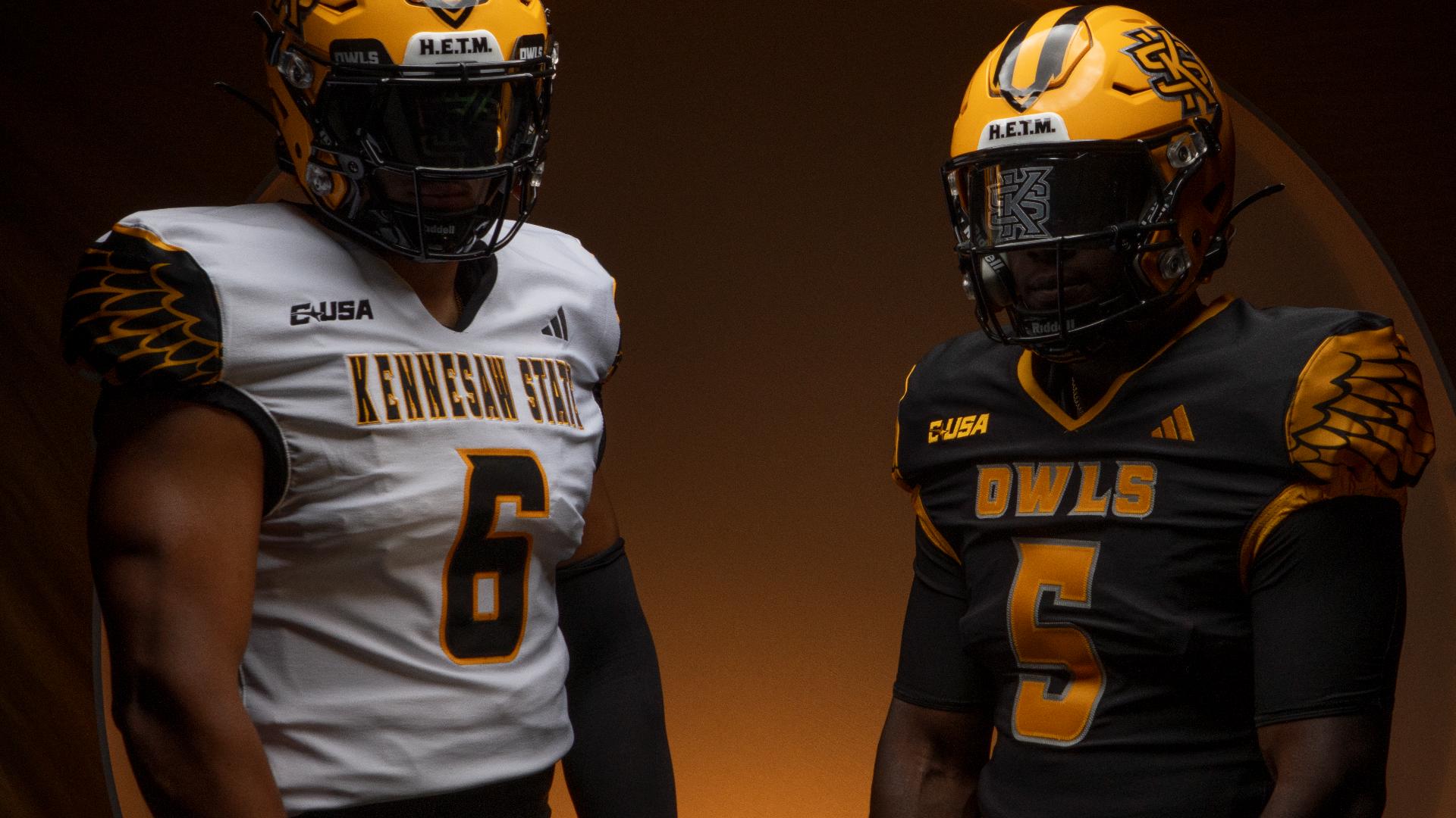 Kennesaw State unveils new football uniform for fall season | 11alive.com