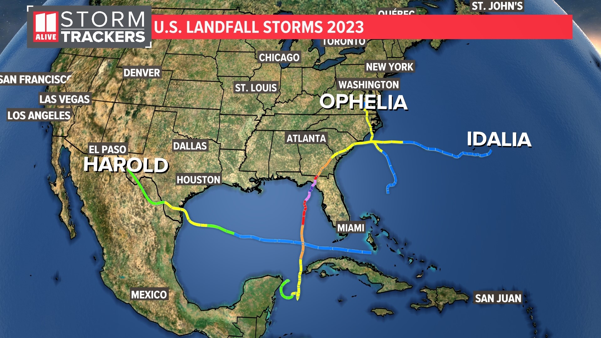 How we ended Atlantic Hurricane Season 2023 | 11alive.com
