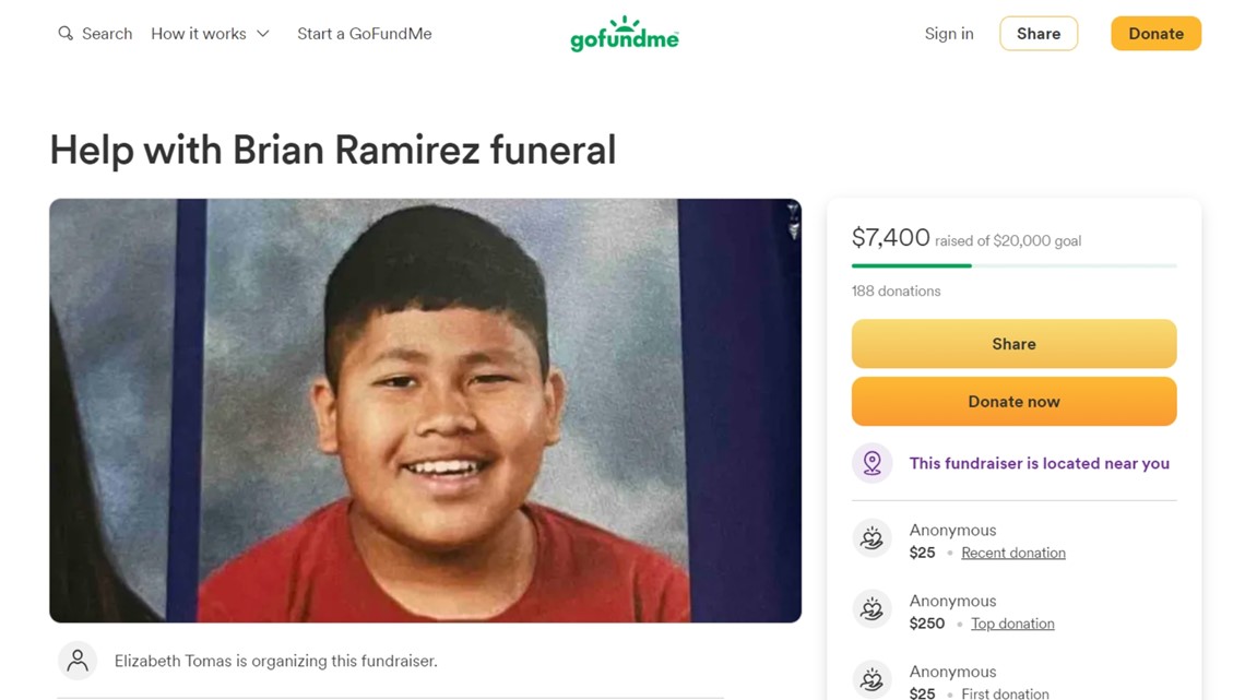 Brian Ramirez drowned at Lake Russell. Community raises money | 11alive.com