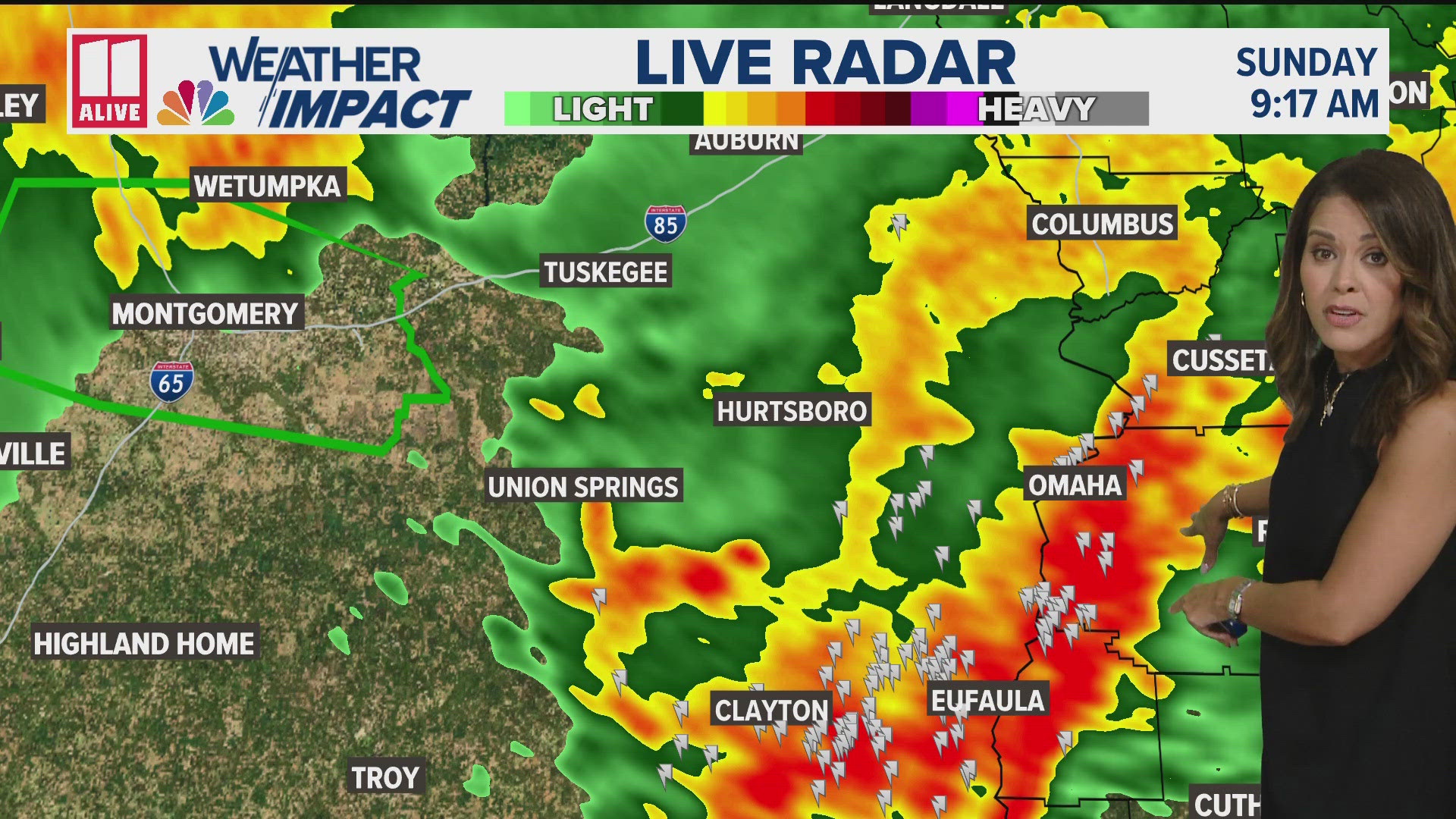 Storms pass out of metro Atlanta after early Sunday severe warnings ...