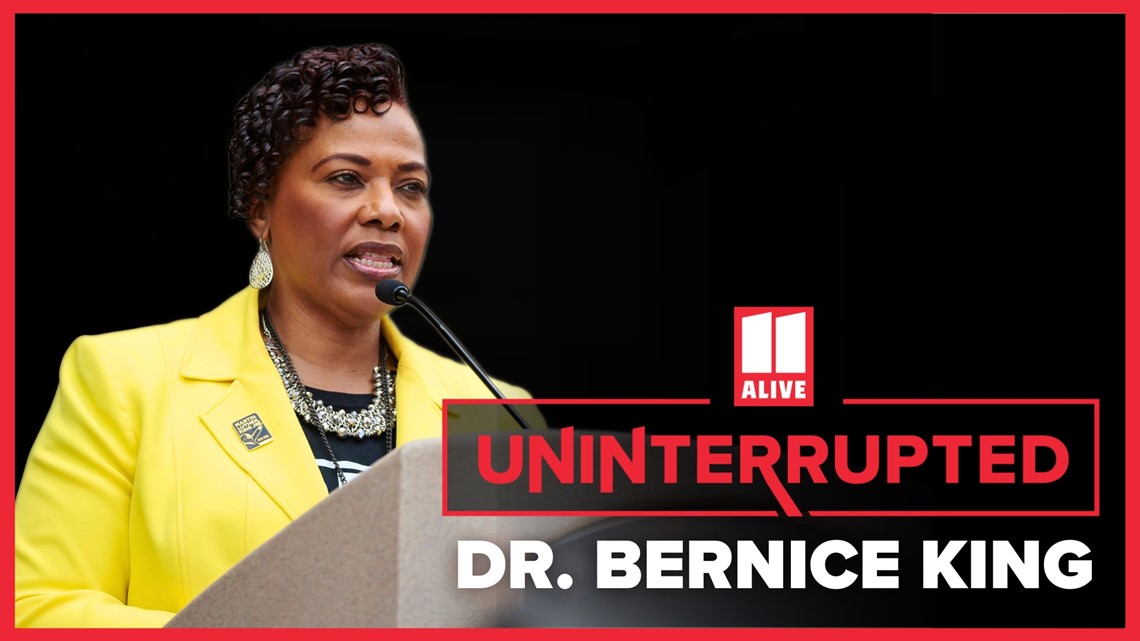 Dr. Bernice King on how to keep her father's dream alive | 11Alive ...