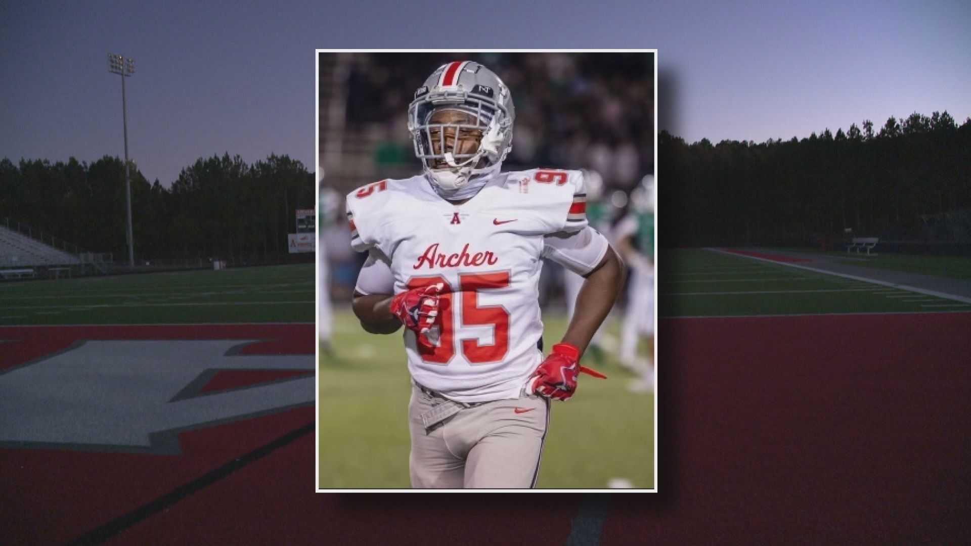 Former Falcons star surprises football player with traumatic brain ...