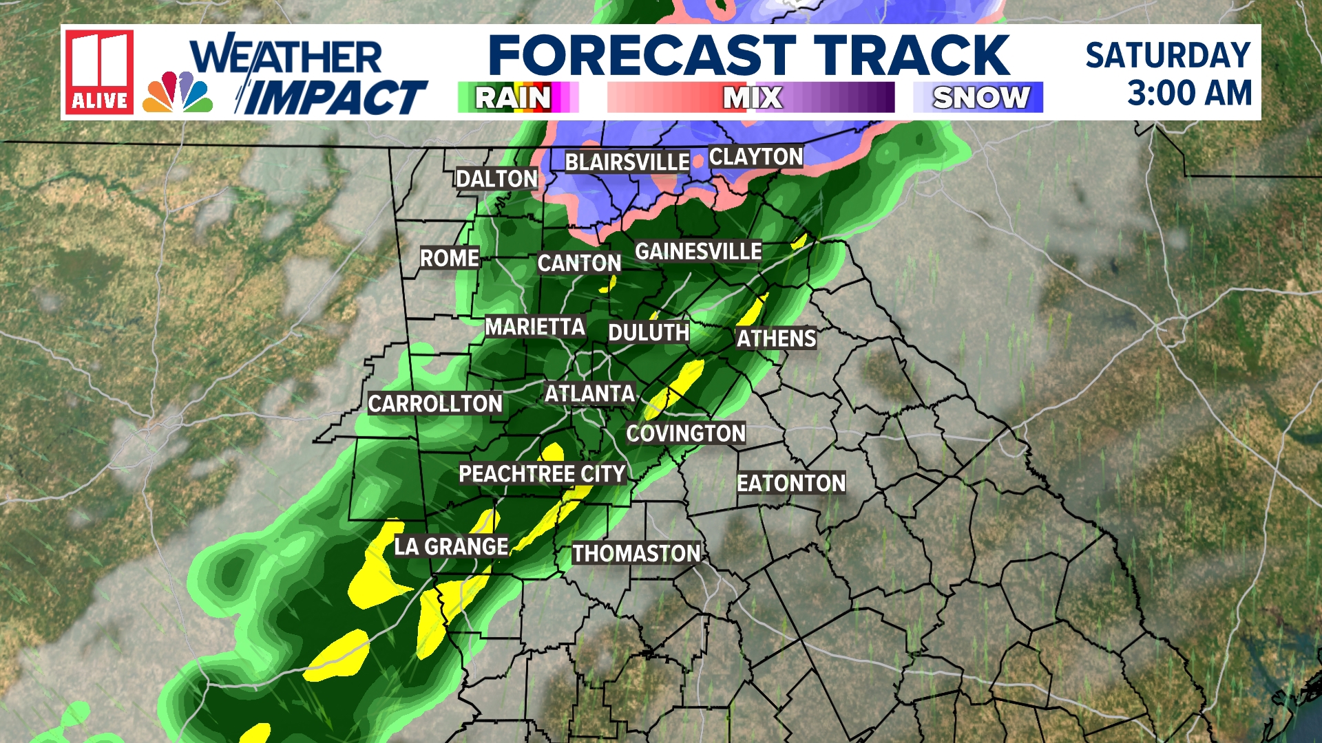 What to know about this weekend's cold and chance of winter weather in ...