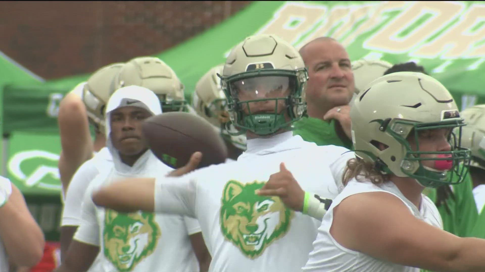 Dylan Raiola, Buford QB | #Team11 Helmet Sticker of the Week | 11alive.com