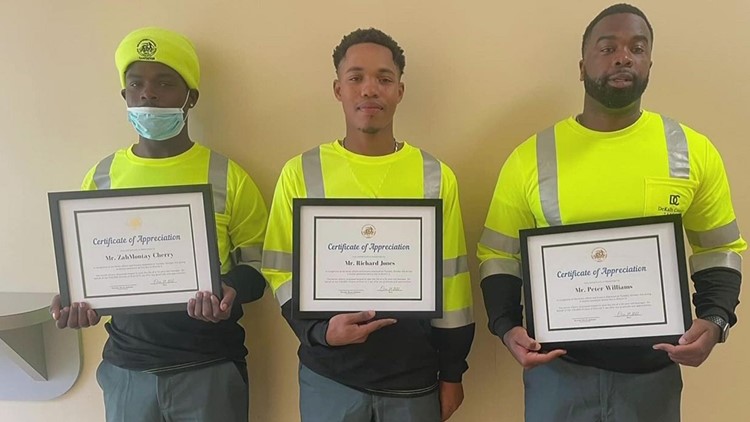 DeKalb Co., sanitation workers save woman who fell asleep in | 11alive.com