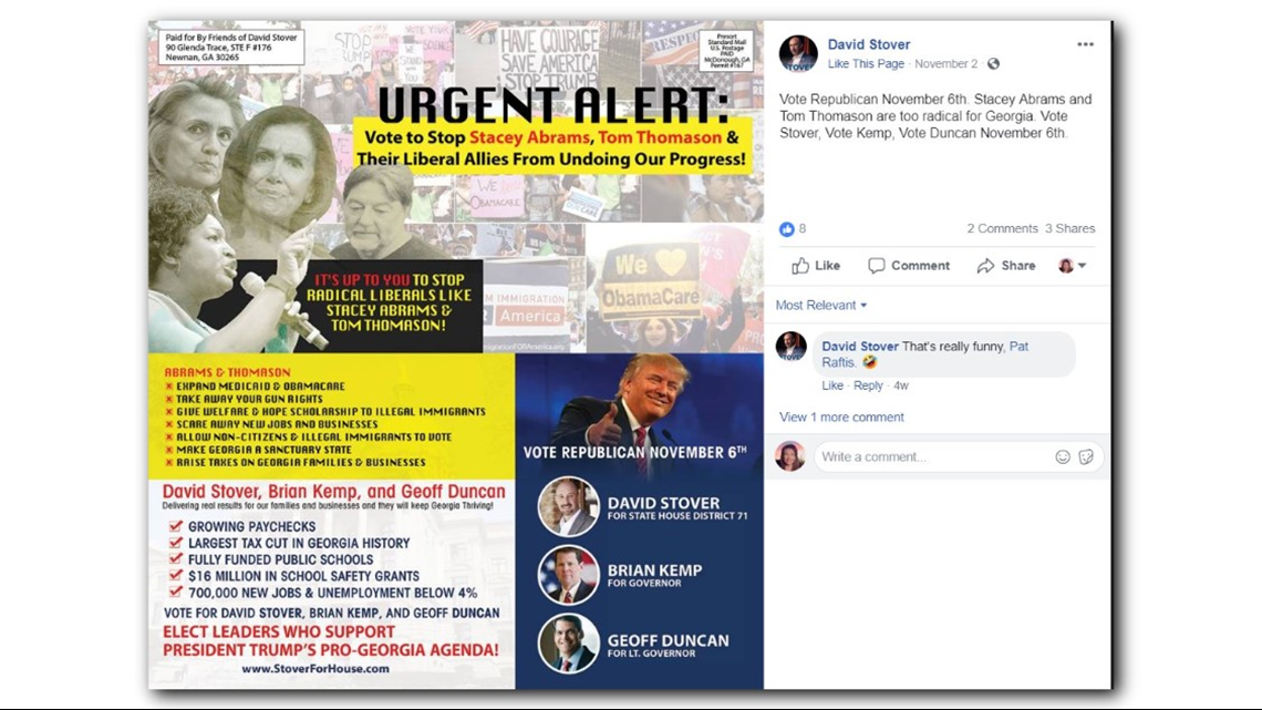 Ga. House Rep. David Stover resigns | 11alive.com