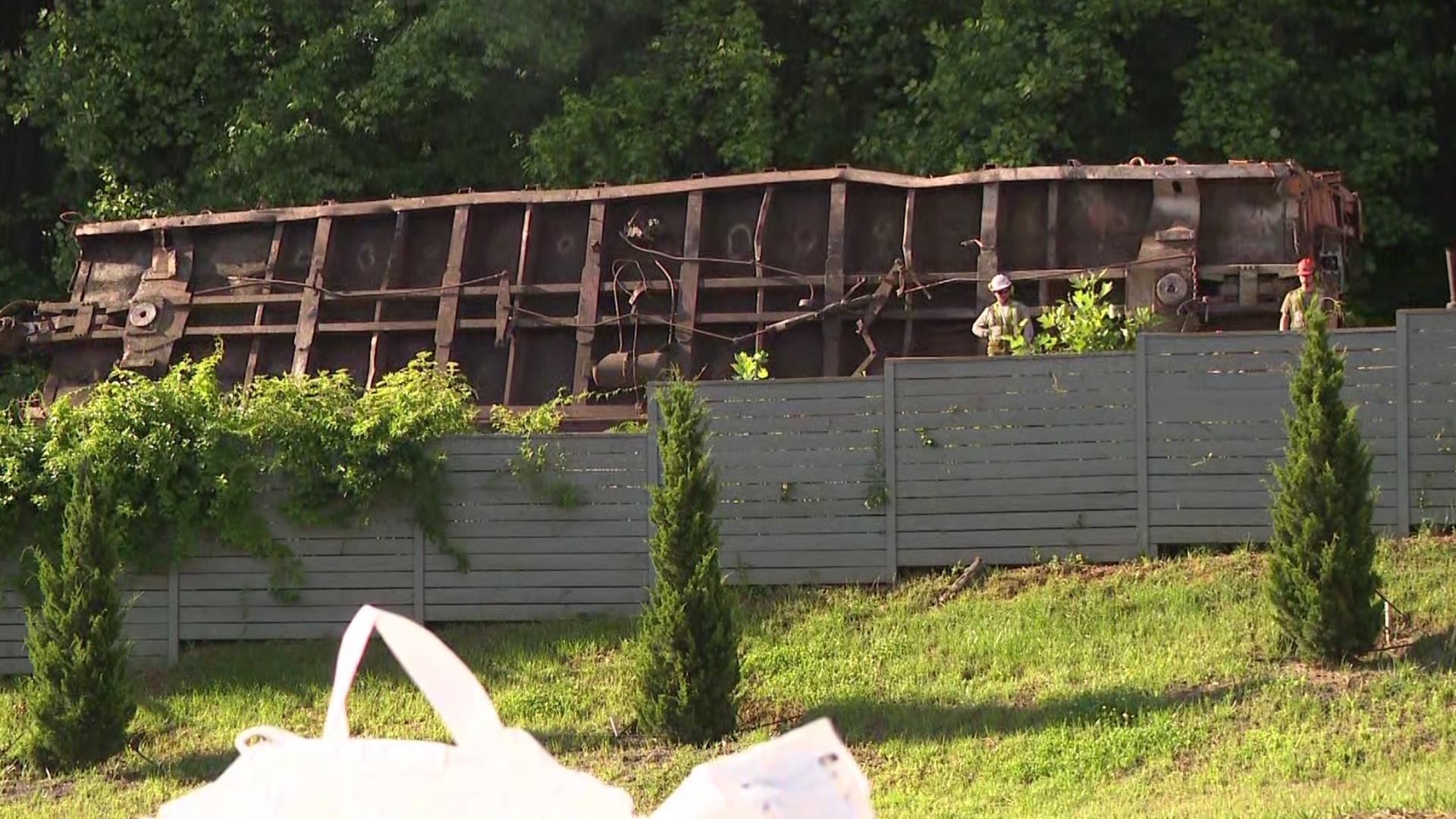 CSX train derailment in Smyrna, no threat reported | 11alive.com