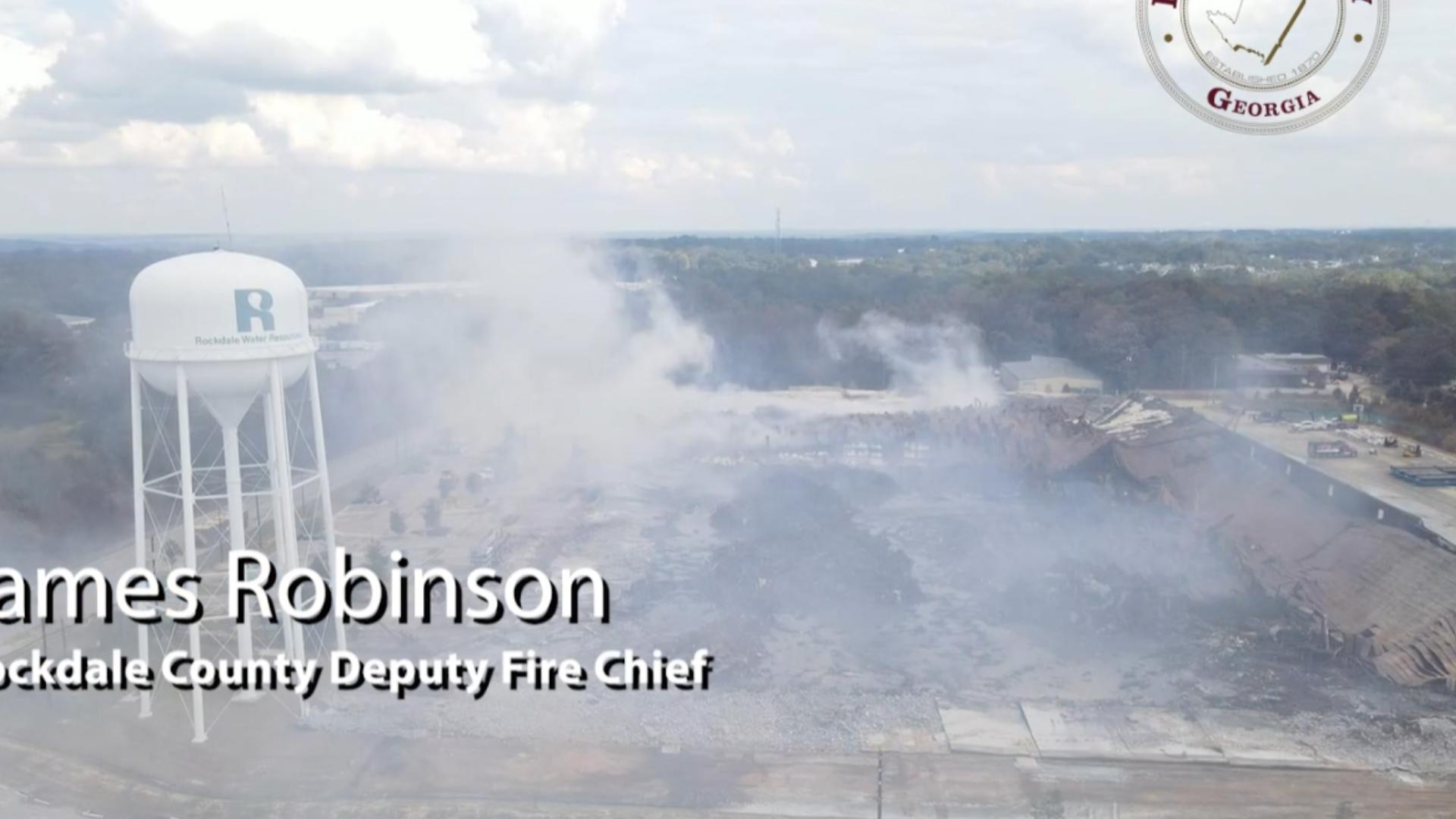 Conyers BioLab plume: Before & after at site | 11alive.com