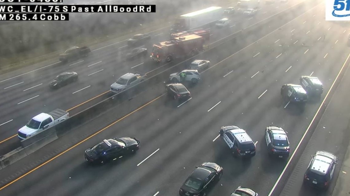 I 75 traffic Cobb County crash | 11alive.com