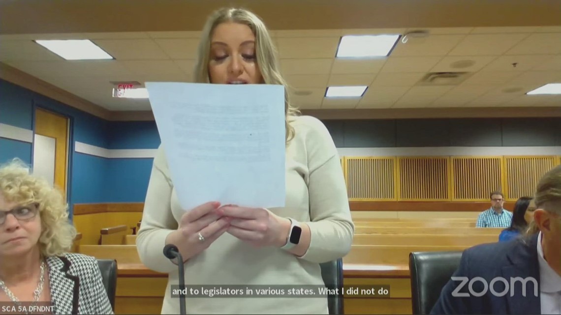 Jenna Ellis Statement In Court After Guilty Plea In Georgia Trump Case