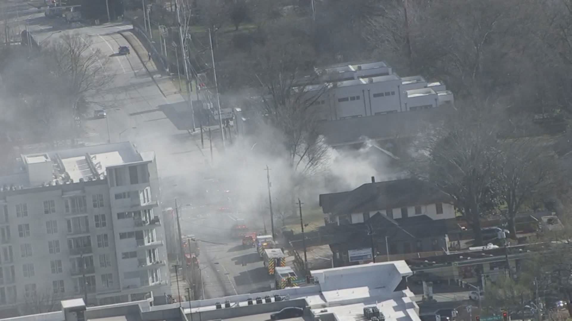 Fire on Hill Street in Atlanta: Smoke fills air | 11alive.com