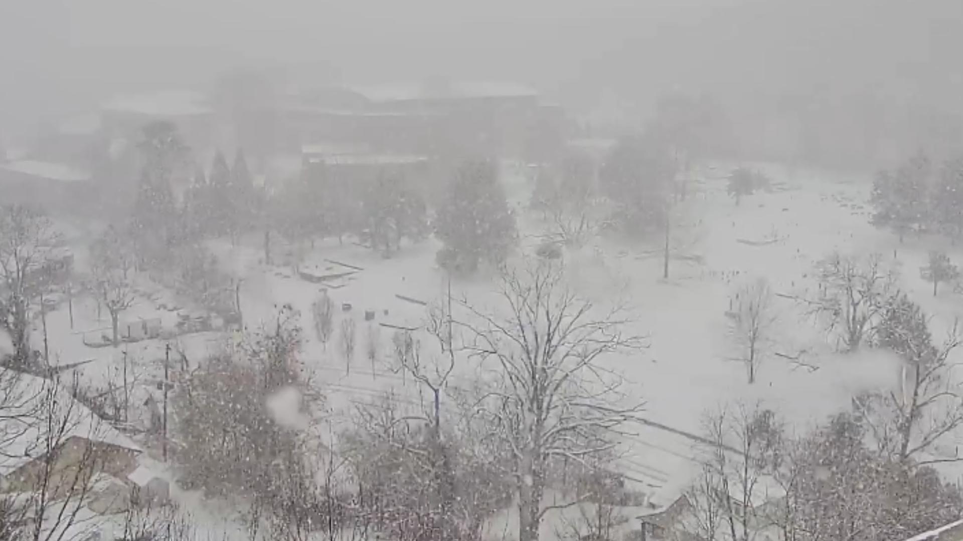 Where is it snowing in Georgia on Saturday? | 11alive.com