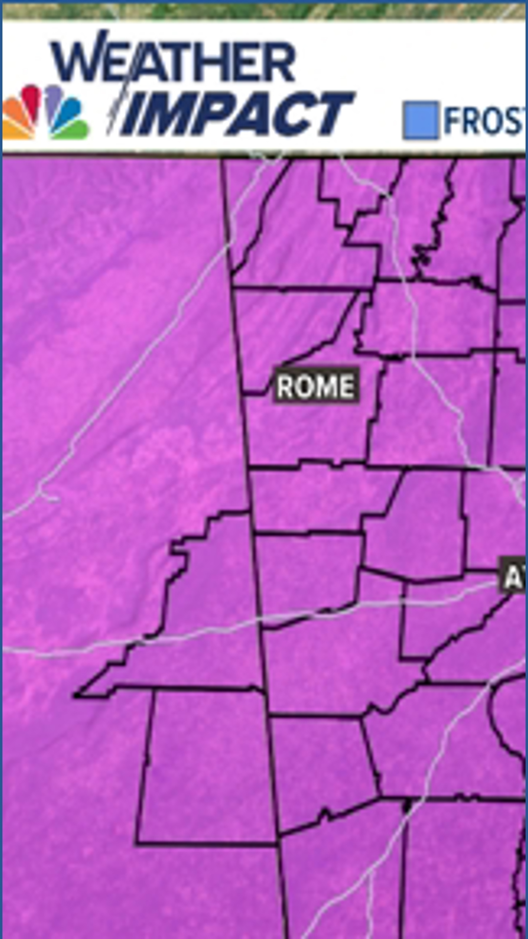 Weather Impact Alert | First freeze of season likely in metro Atlanta ...