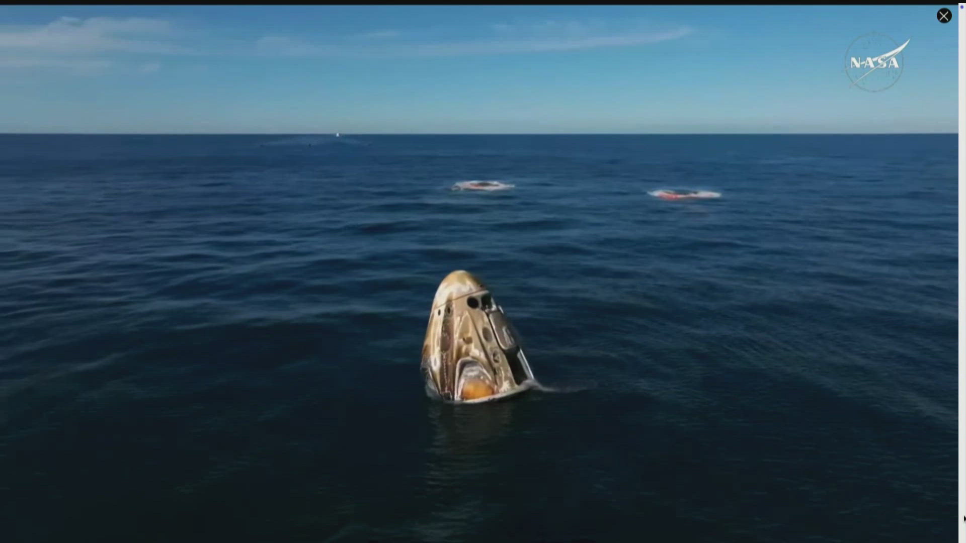 NASA astronauts return home after unexpected 9-month stay in space ...