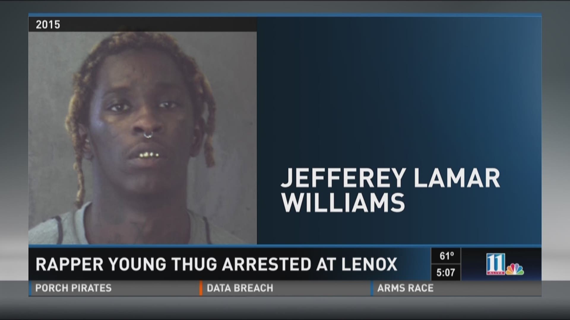 Rapper Young Thug arrested at Atlanta mall | 11alive.com