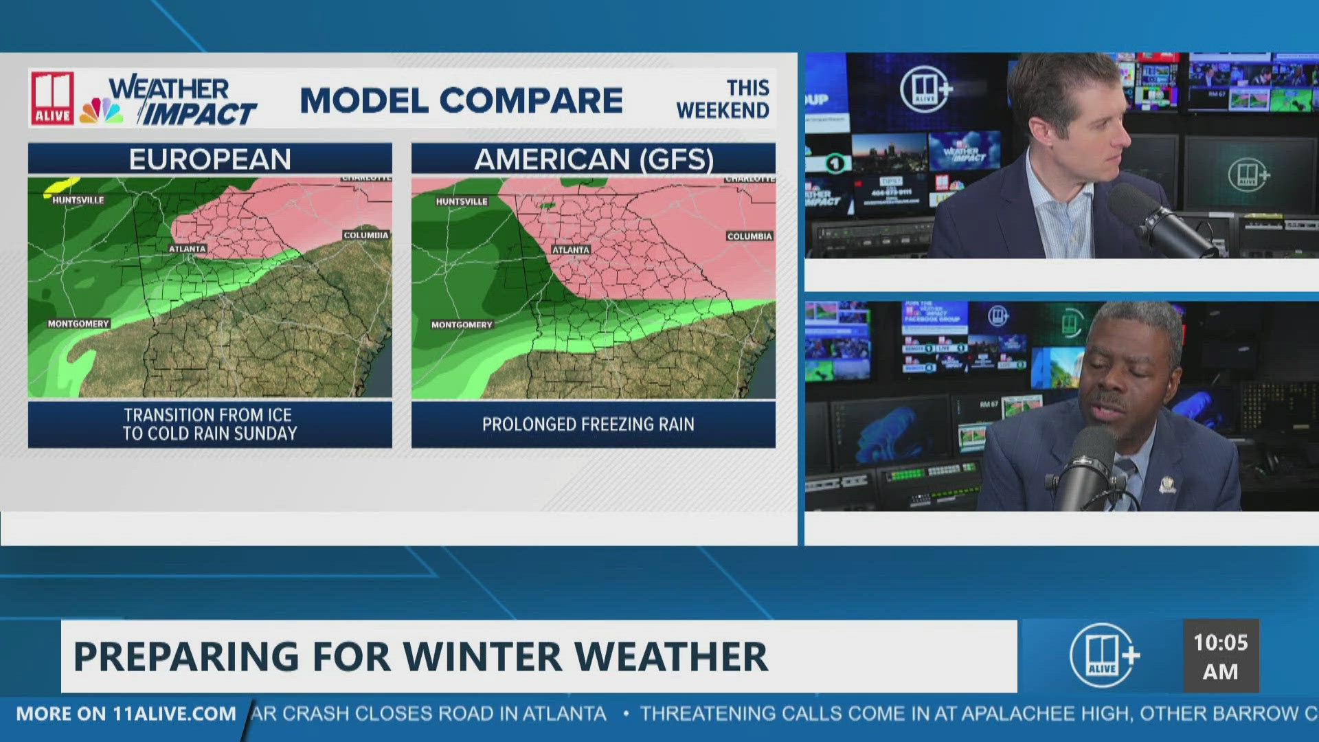 Winter Storm Watch in Georgia expanded into numerous counties ...