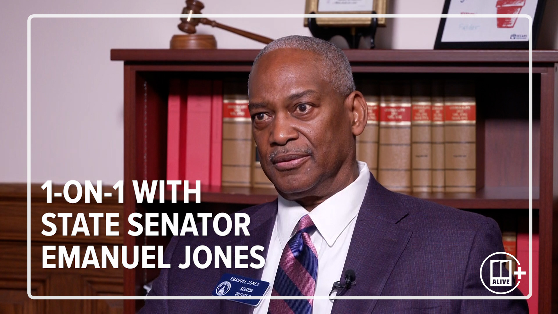 1-on-1 with State Senator Emanuel Jones | Extended interview | 11alive.com