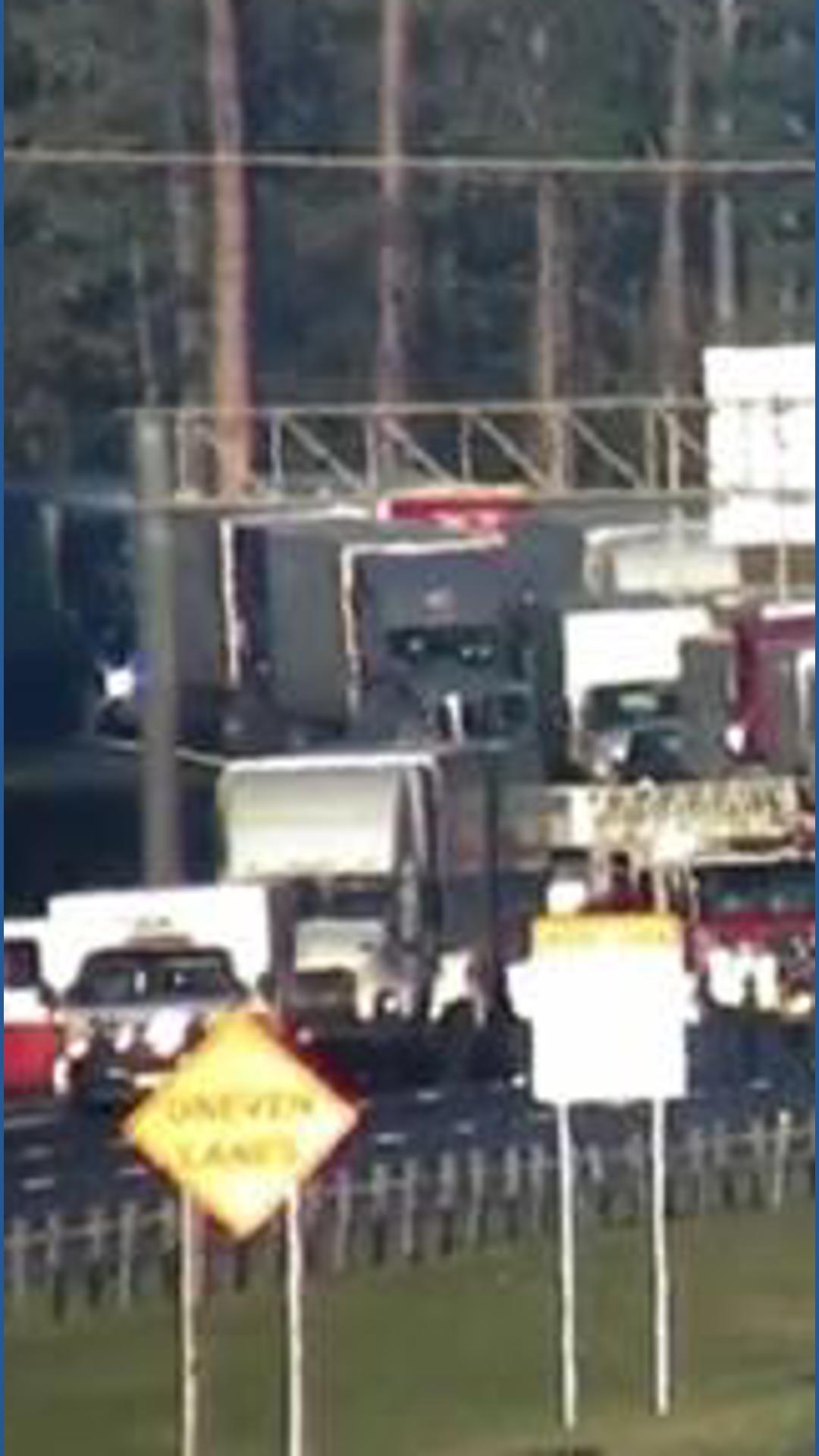 I 20 traffic in Douglas County major crash at Post Road | 11alive.com