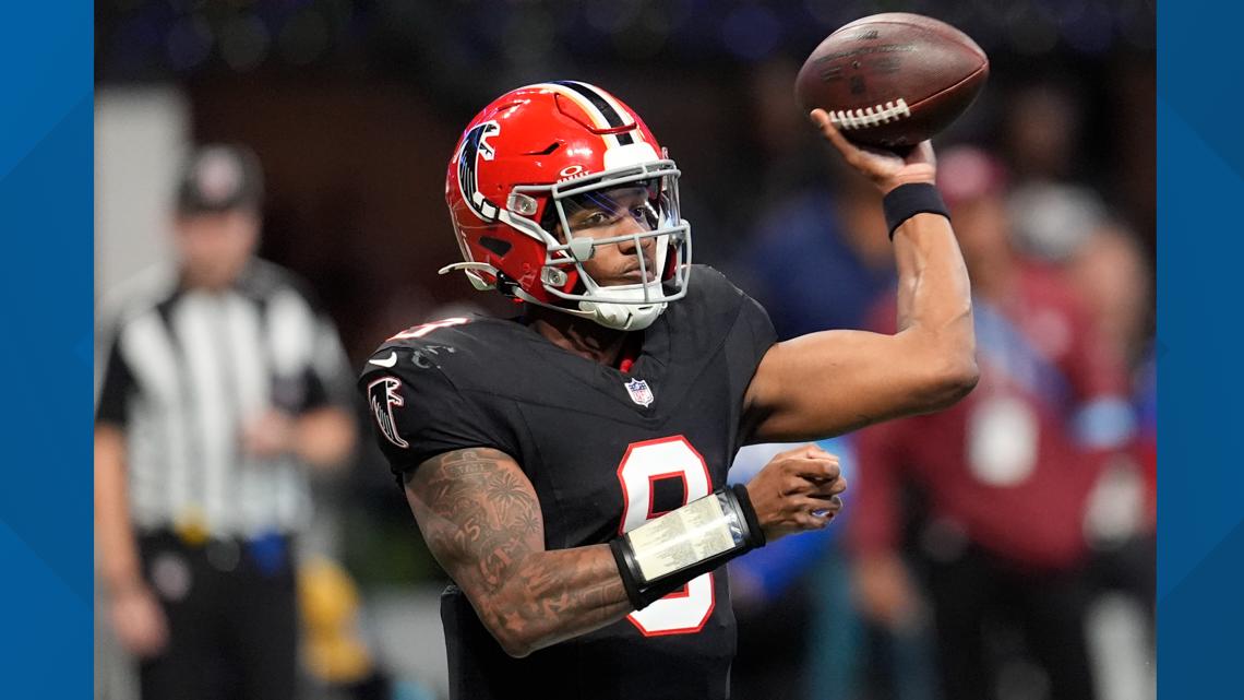 Atlanta Falcons vs New York Giants | Michael Penix Jr. quarterback ...