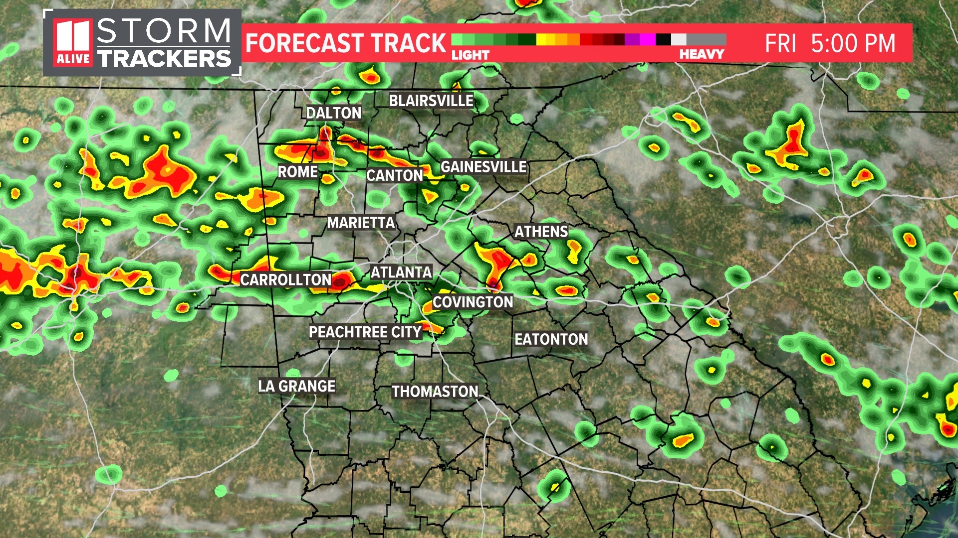 Georgia weather dense fog advisory Sunday morning | 11alive.com