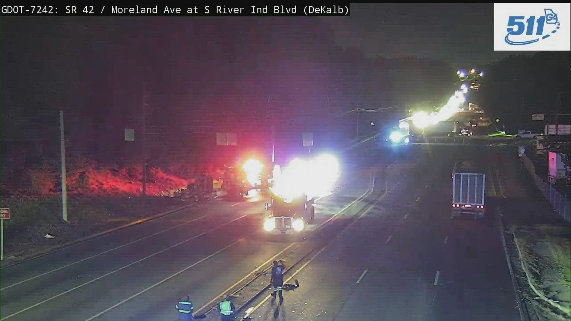 Crash closes lanes in DeKalb County: GDOT | Traffic | 11alive.com