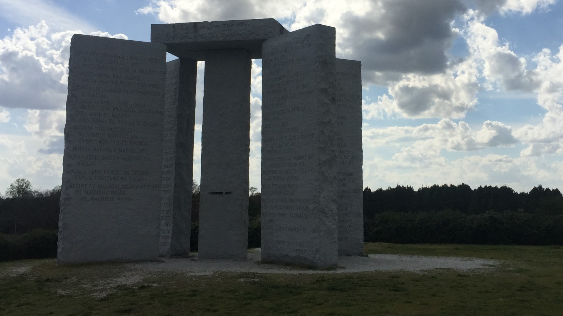 Georgia Guidestones - A backroad curiosity with a mysterious origin ...