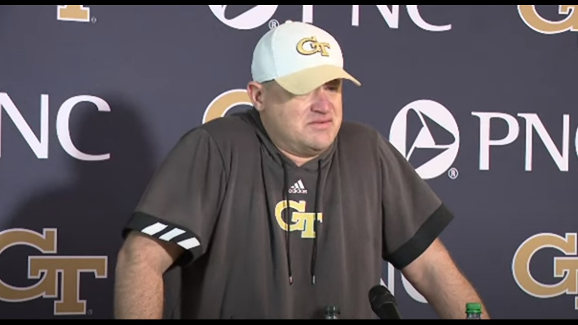 Georgia Tech football coach pleads for end to mass shootings | 11alive.com