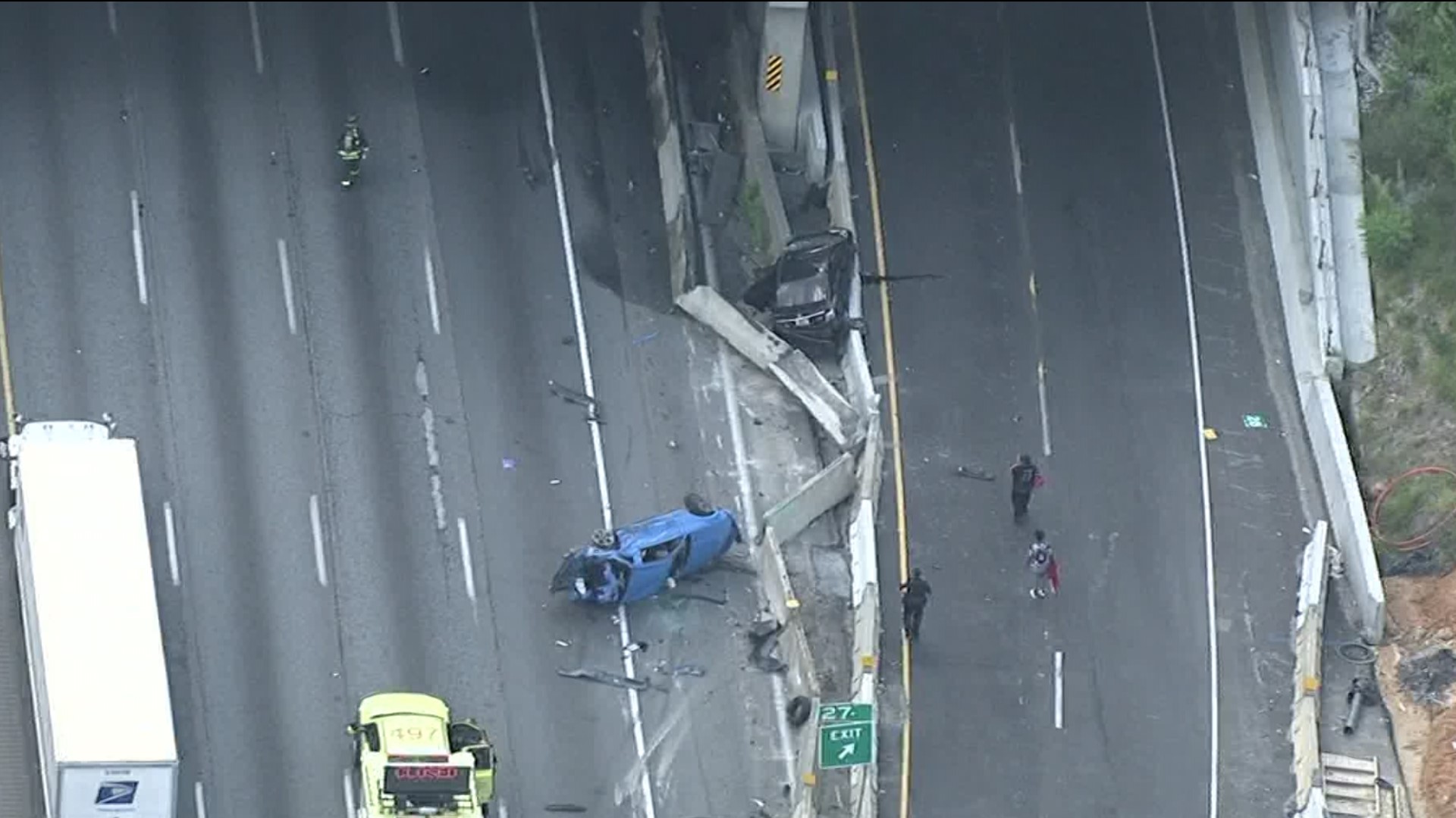 I285 Atlanta traffic | Crash near Ashford Dunwoody Road, Monday ...