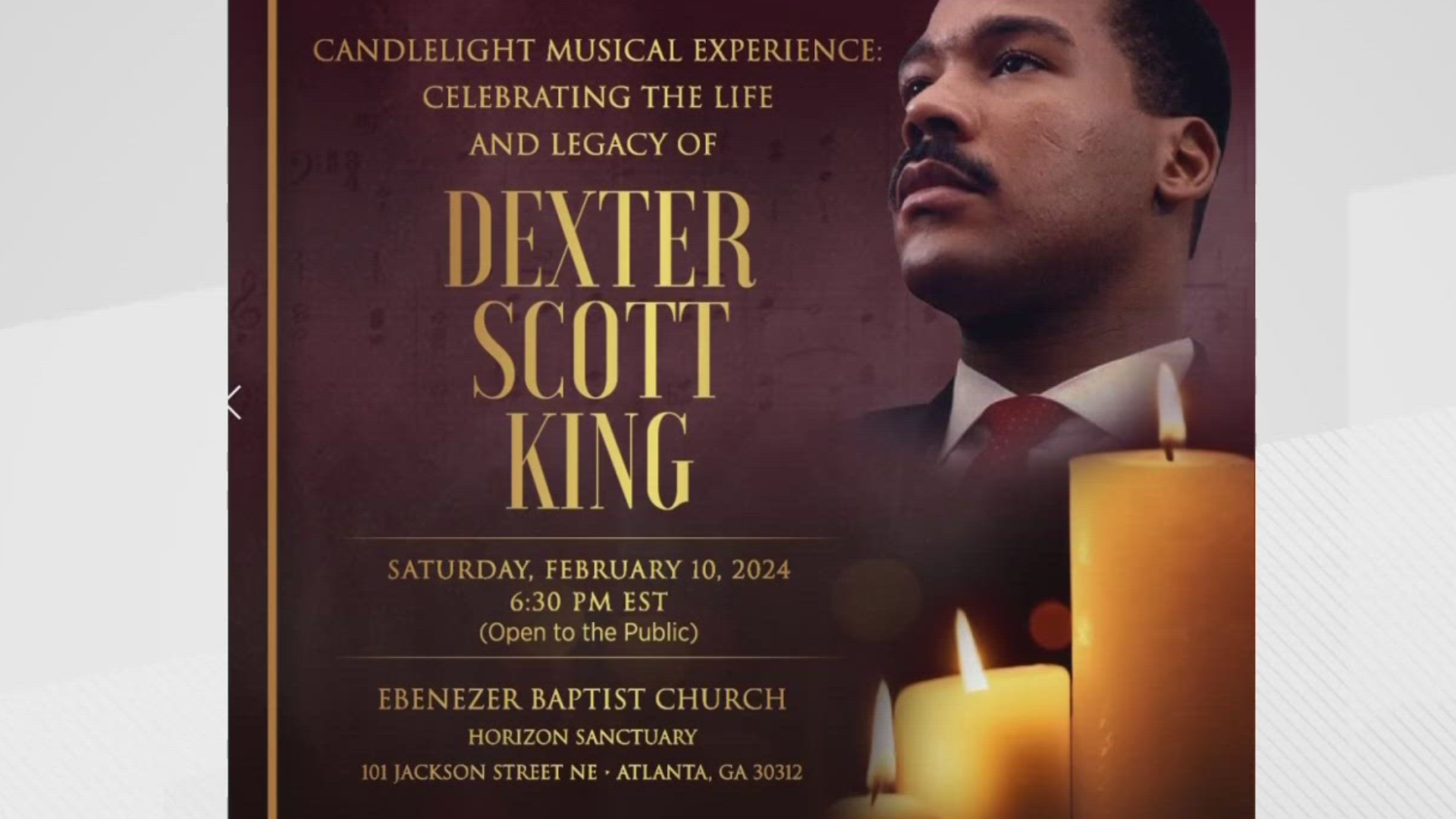 Dexter Scott King public celebration | Details | 11alive.com