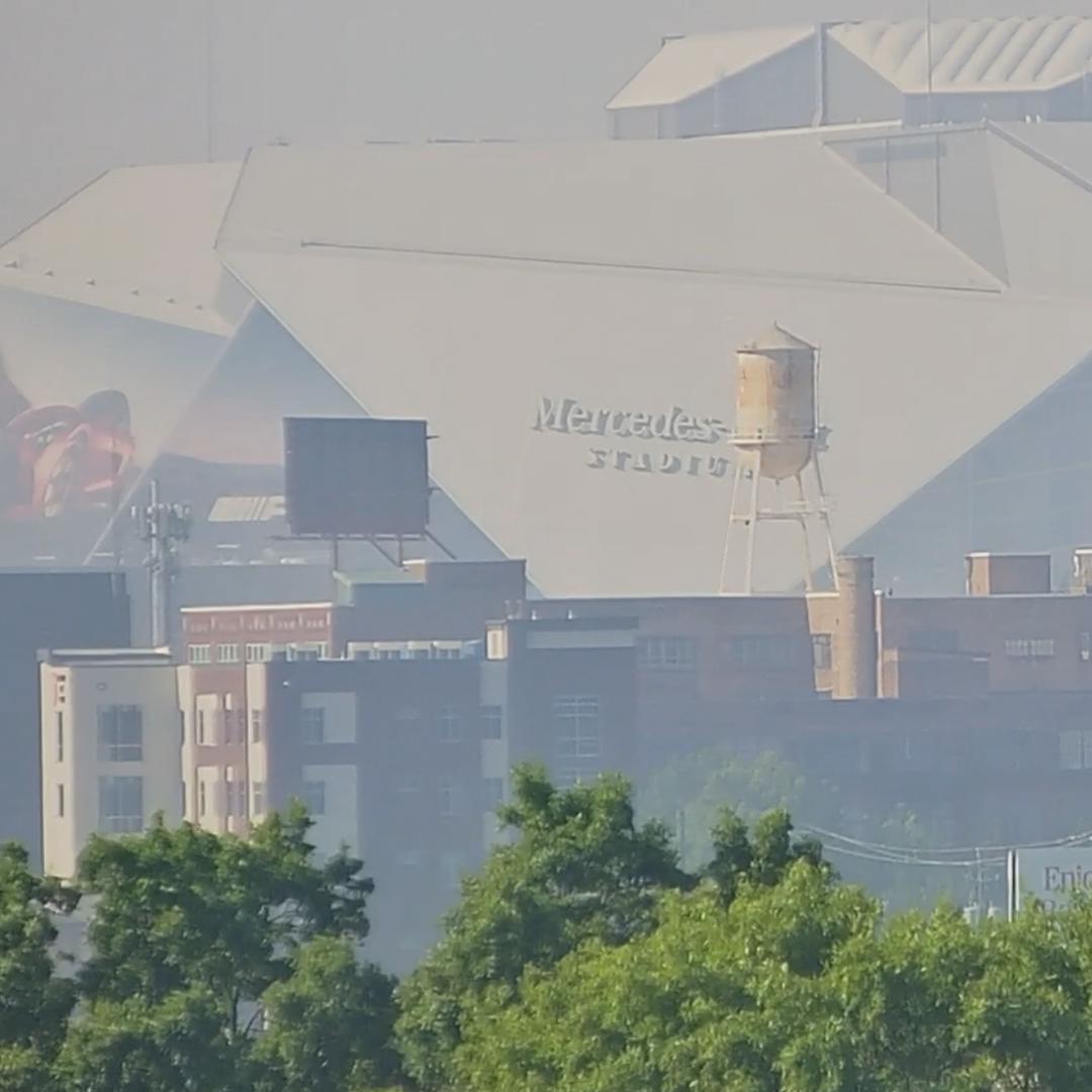 Smoky haze, burn smell in metro Atlanta coming from south Georgia ...