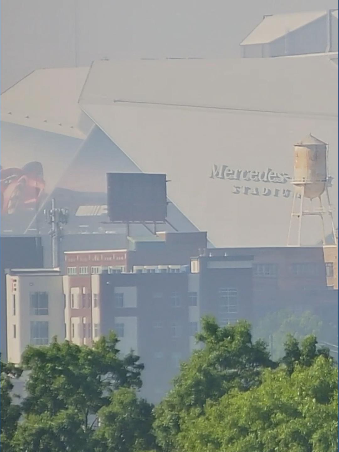 Smoky haze, burn smell in metro Atlanta coming from south Georgia ...