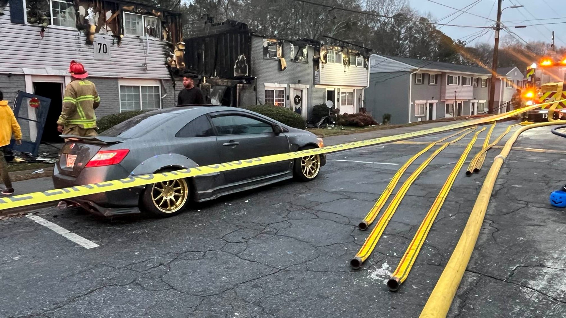 Villas at Decatur apartment fire, multiple units destroyed | 11alive.com