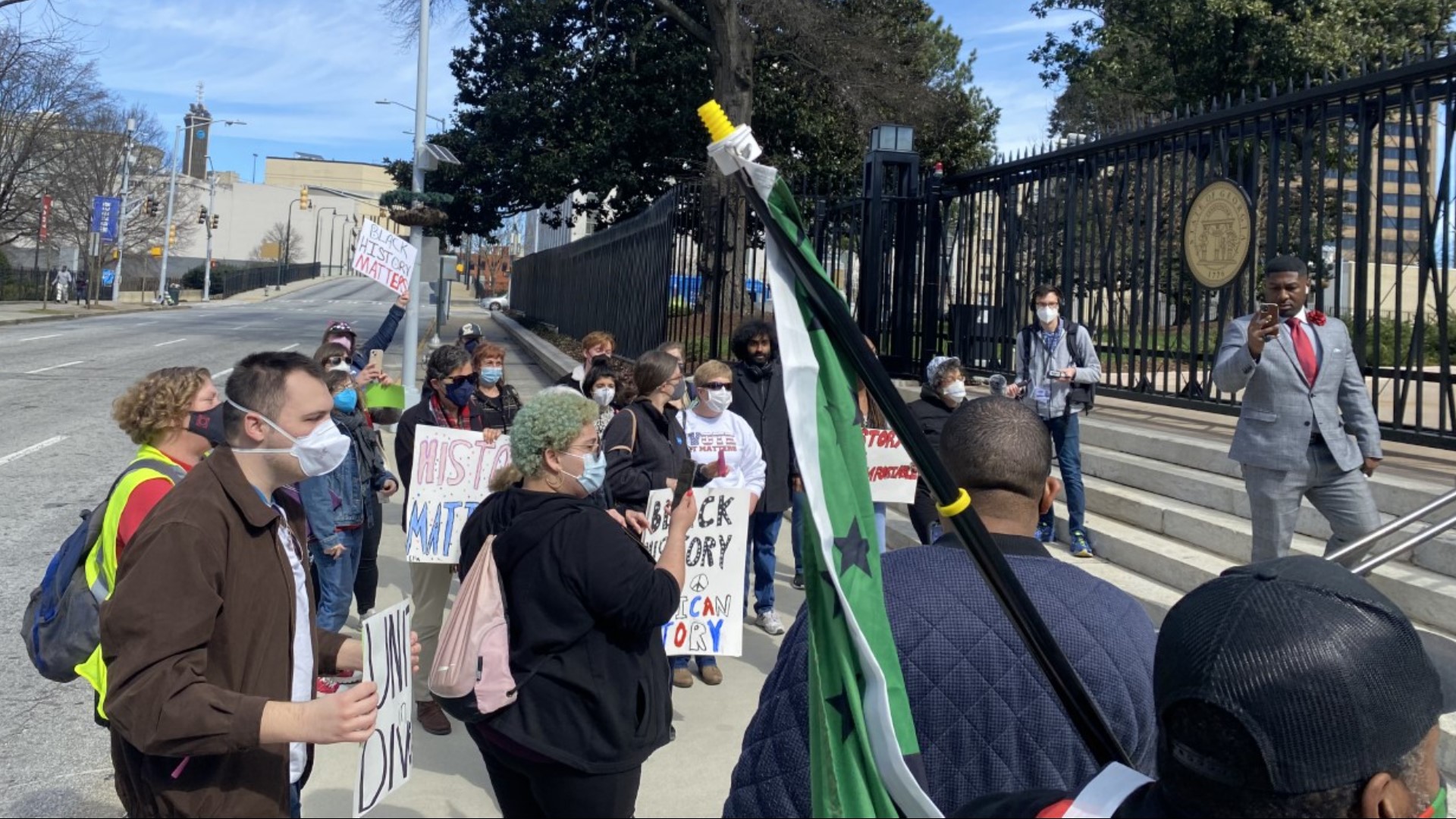 Georgia Capitol rally over critical race theory bills | 11alive.com