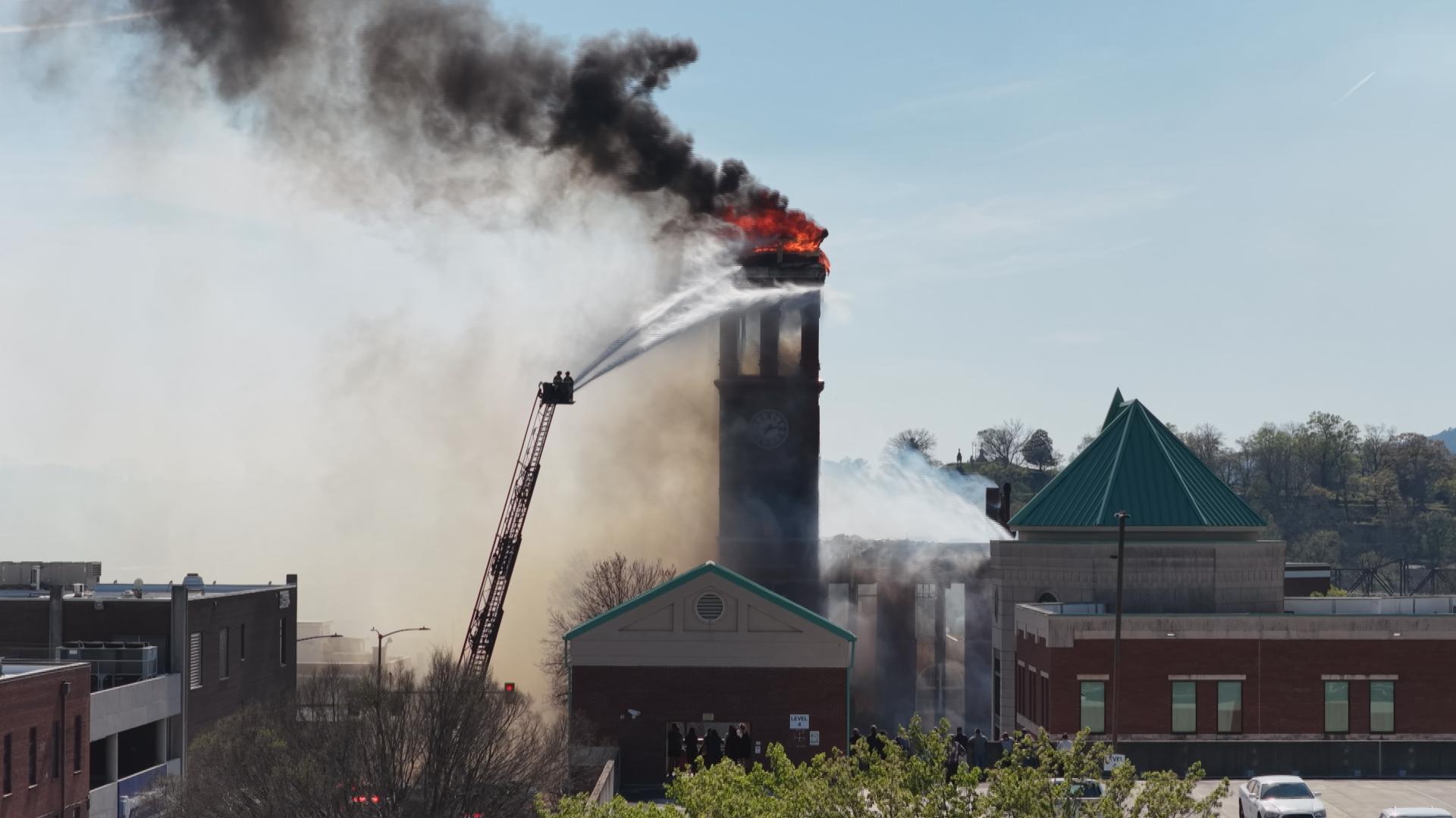 As historic Rome courthouse deemed total loss, firefighters concerned ...