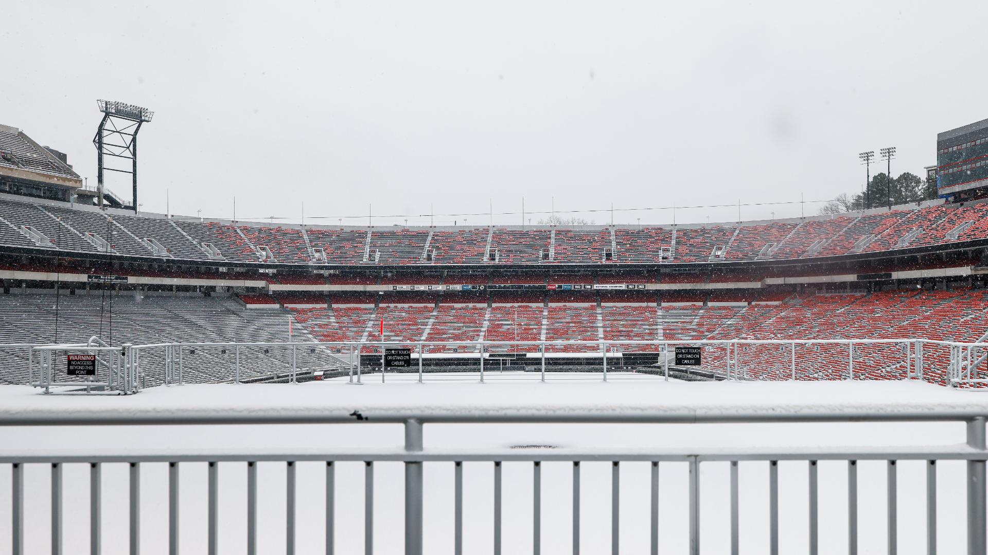 Georgia Tech UGA Kennesaw State snow day | Photos, videos | 11alive.com