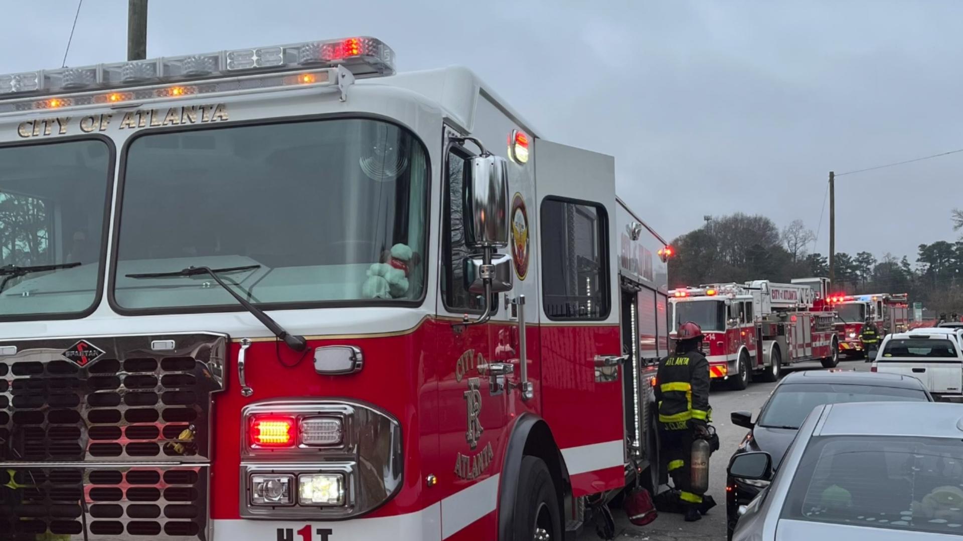 One hospitalized in fire in Atlanta's Hunter Hills neighborhood ...