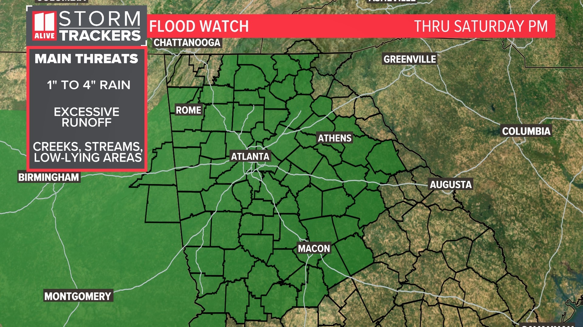 Atlanta weather | When next rain system moves in | 11alive.com