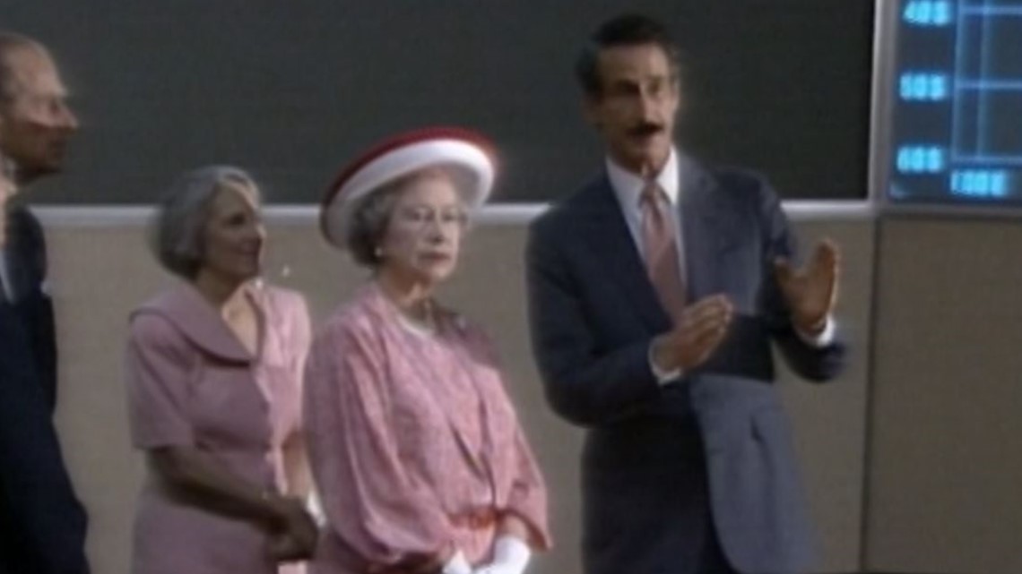Queen Elizabeth visited NASA in 1991 | Raw file video | 11alive.com