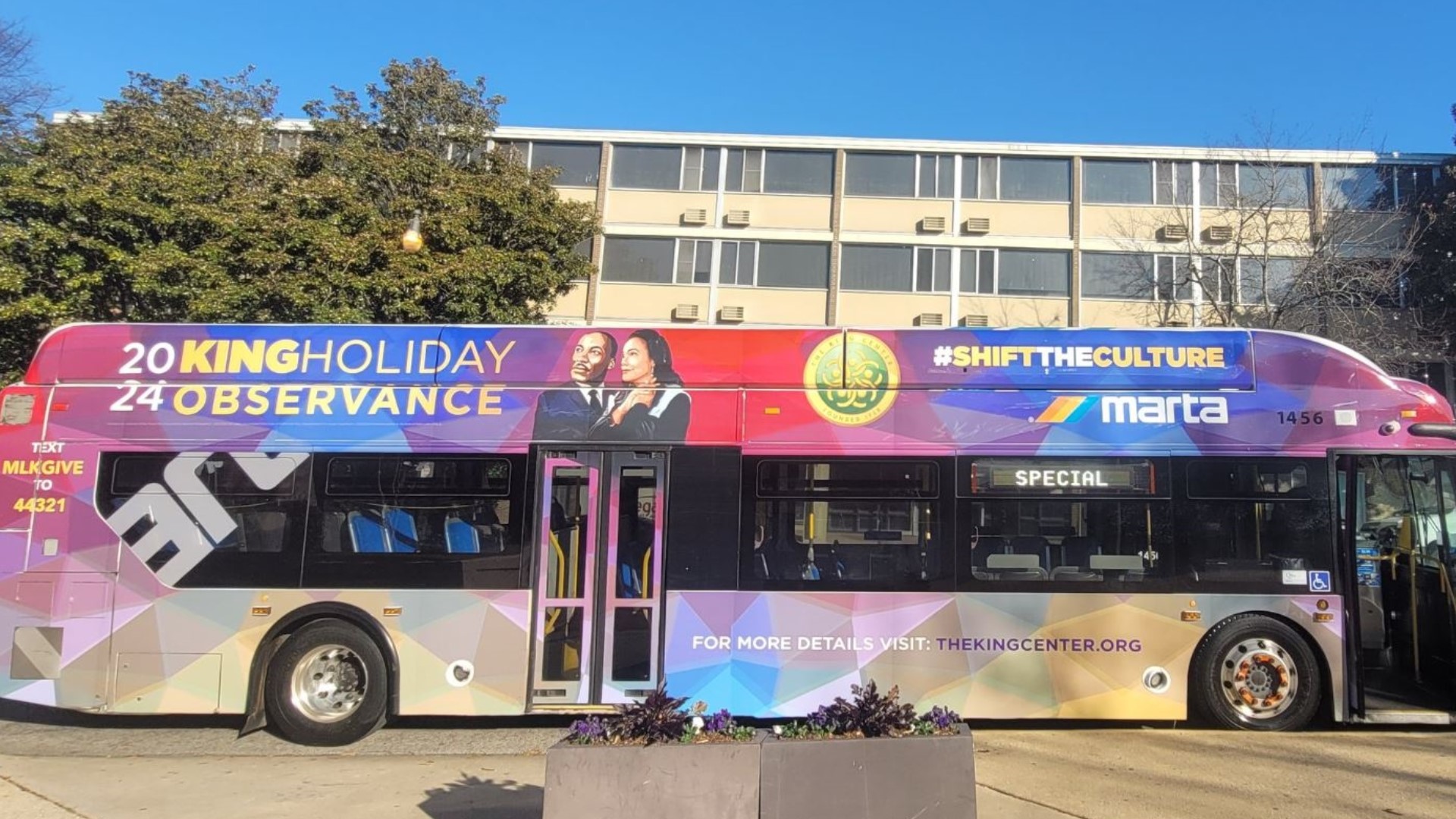 New MLK MARTA bus unveiled for King Holiday | 11alive.com