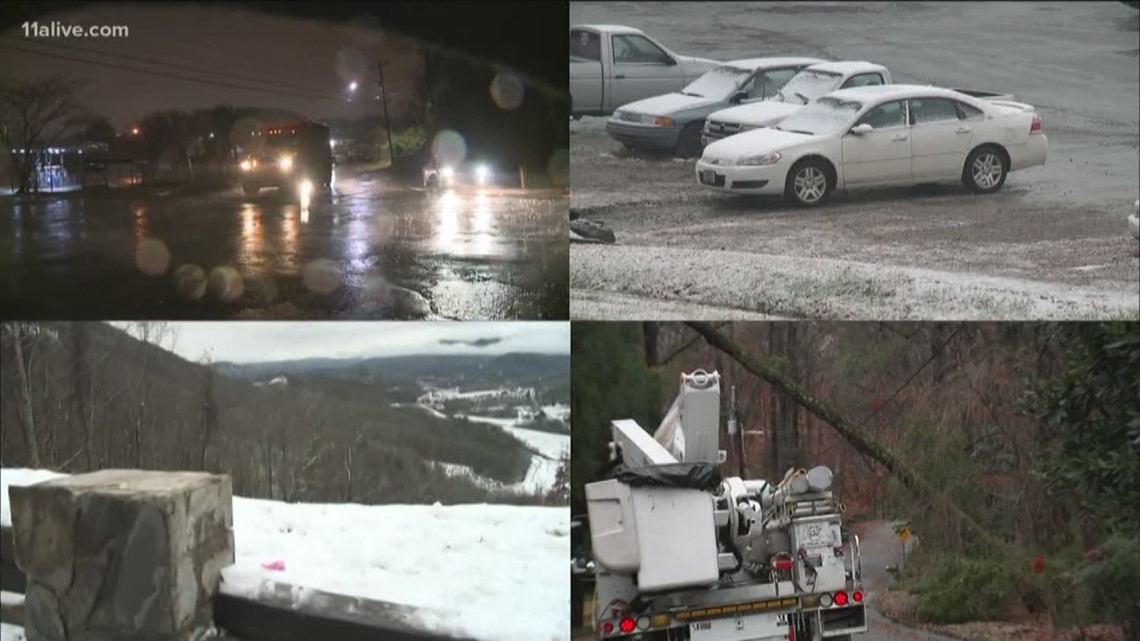 BLOG | Winter storm covers northeast Georgia in snow, ice | 11alive.com